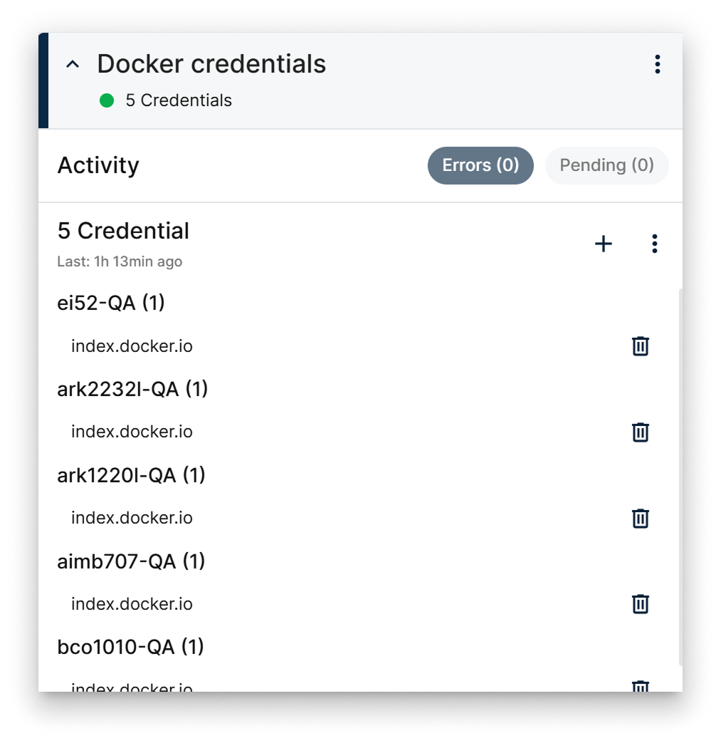 Repository credentials | Barbara Academy